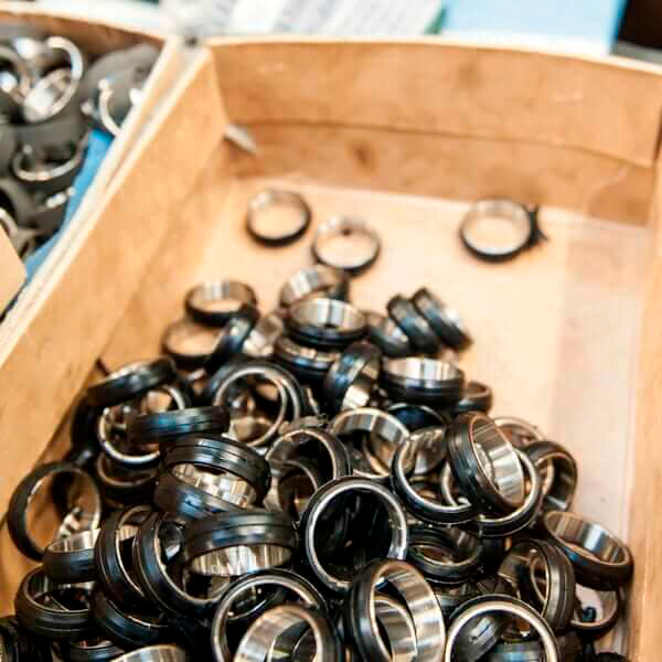 Rubber and polyurethane for the machine industry